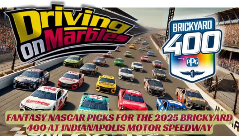 Nascar Fantasy Picks This Week